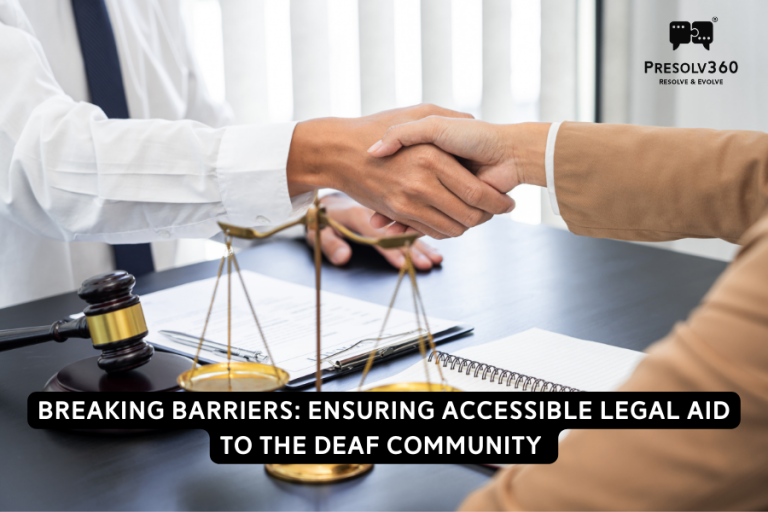 Ensuring Accessible Legal Aid to the Deaf Community